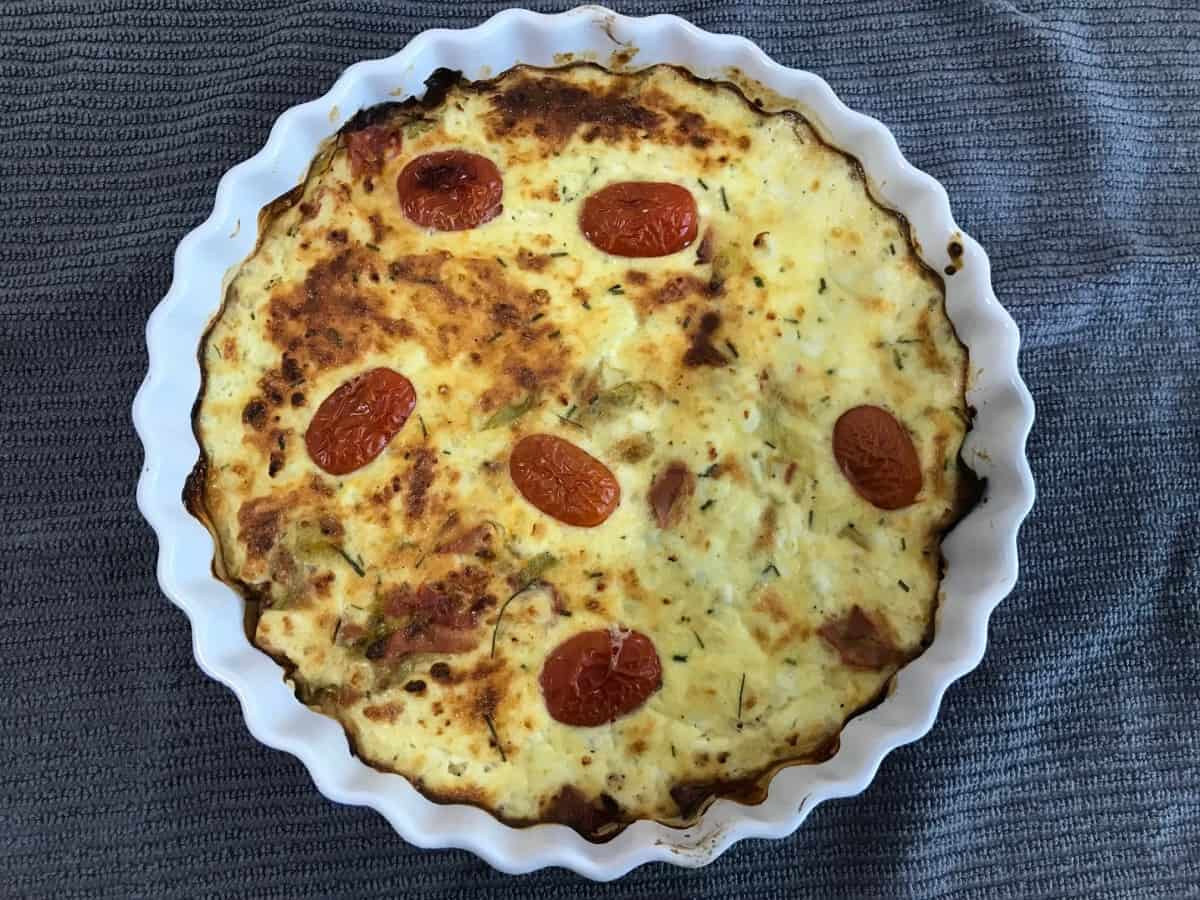 The BEST slimming world quiche - SYN FREE and tasty!
