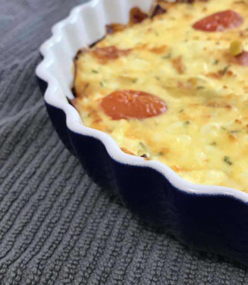 The BEST slimming world quiche - SYN FREE and tasty!